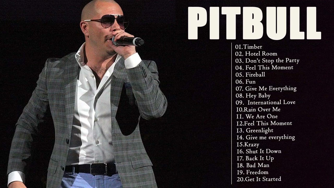 Las Canciones Más Famosas De Pit bull Top 20 Grandes Exitos De Pitbull ...