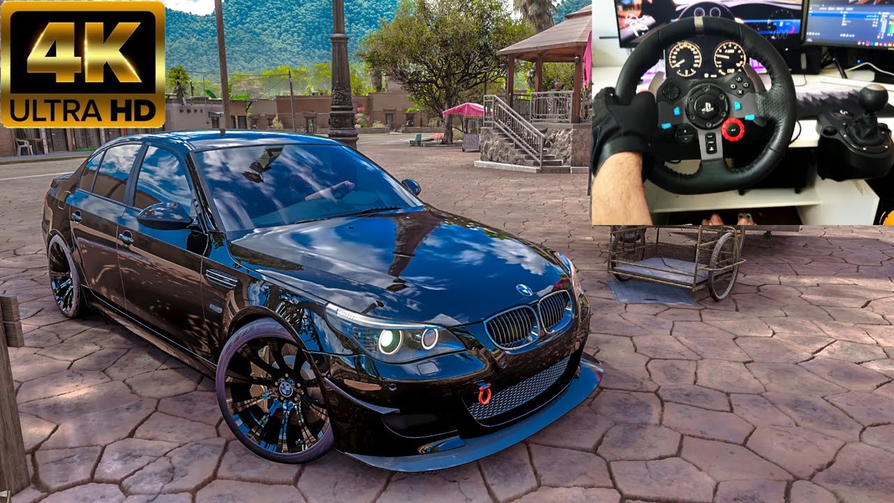 BMW M5 E60 10V, 1000 HP - Forza Horizon 5 | Logitech G29 Steering Wheel ...