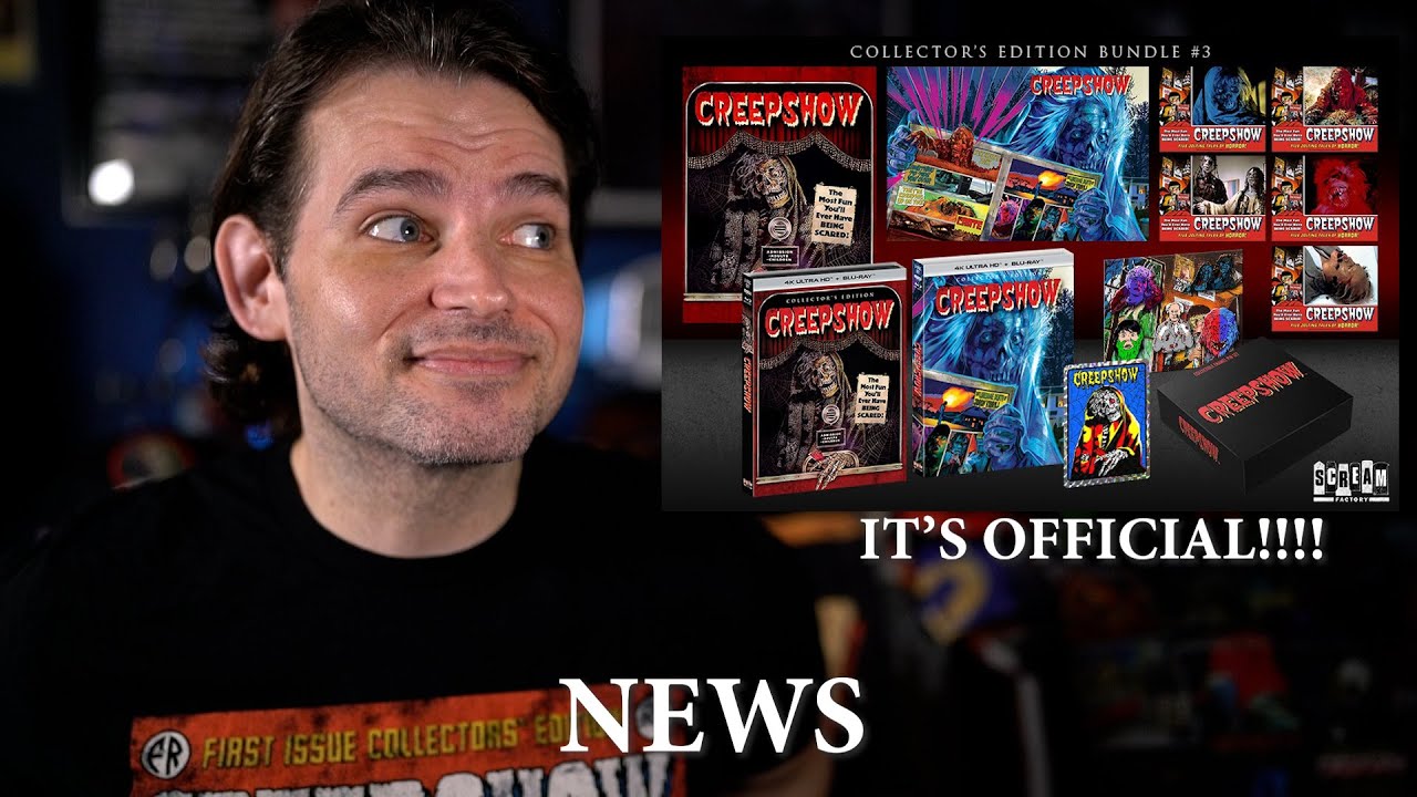 NEWS: Creepshow 4K Official! Details and Bundles! Plus Scream Factory ...