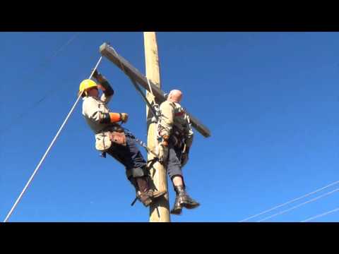 Pole Top Rescue Training 11 20 14 - YouTube