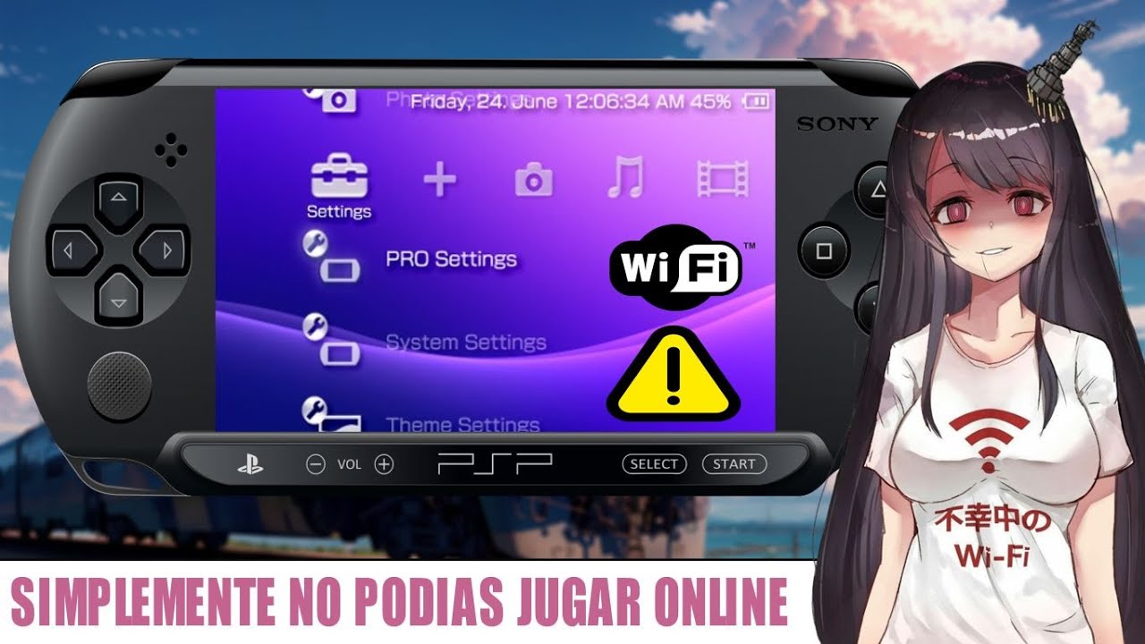 Una PSP pero sin WIFI - YouTube