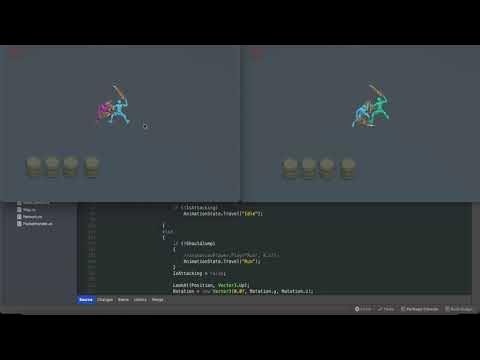 Godot 3D | MMO | Melee Attack #Devlog 2 - YouTube
