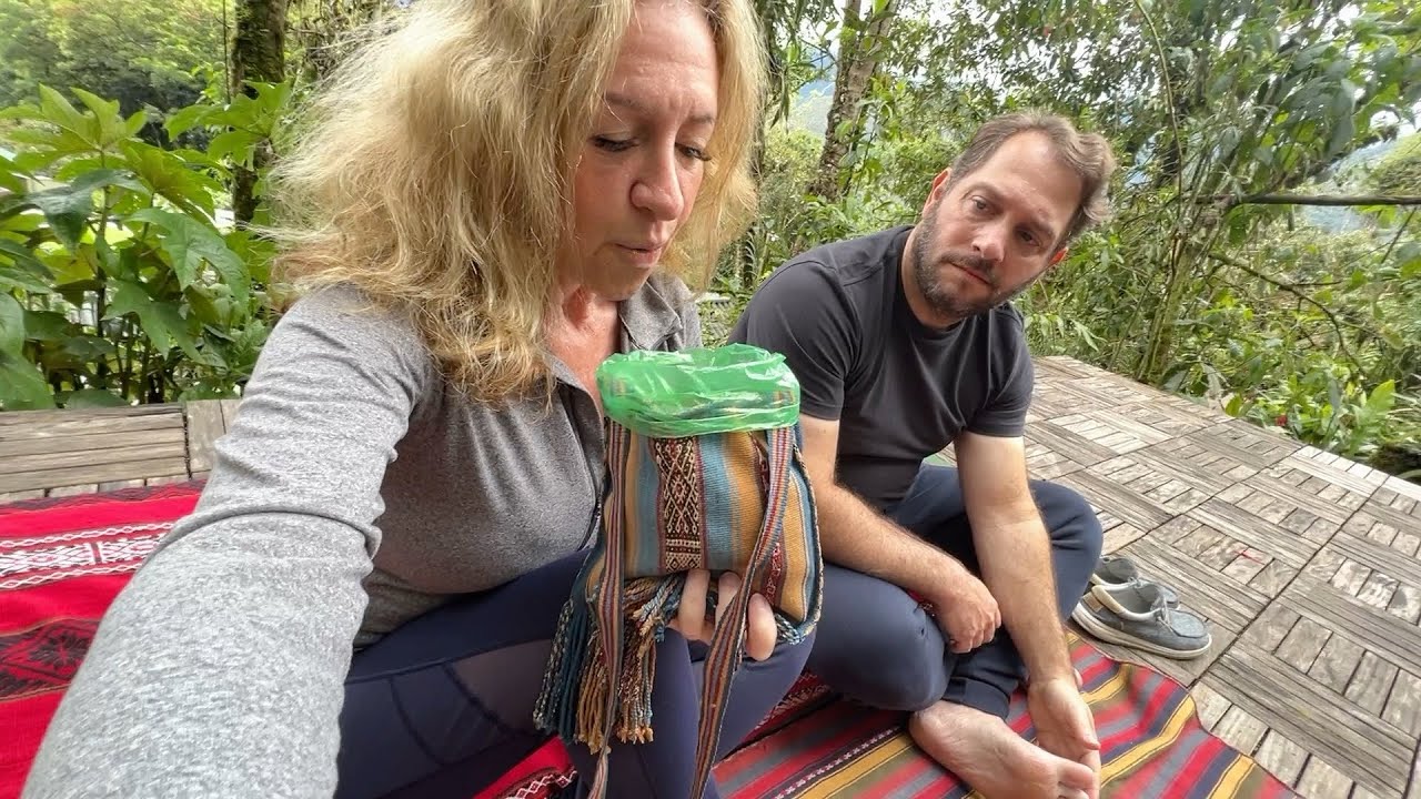 Shaman Coca Leaf Reading at Belmond Sanctuary Lodge Macchu Picchu Peru ...
