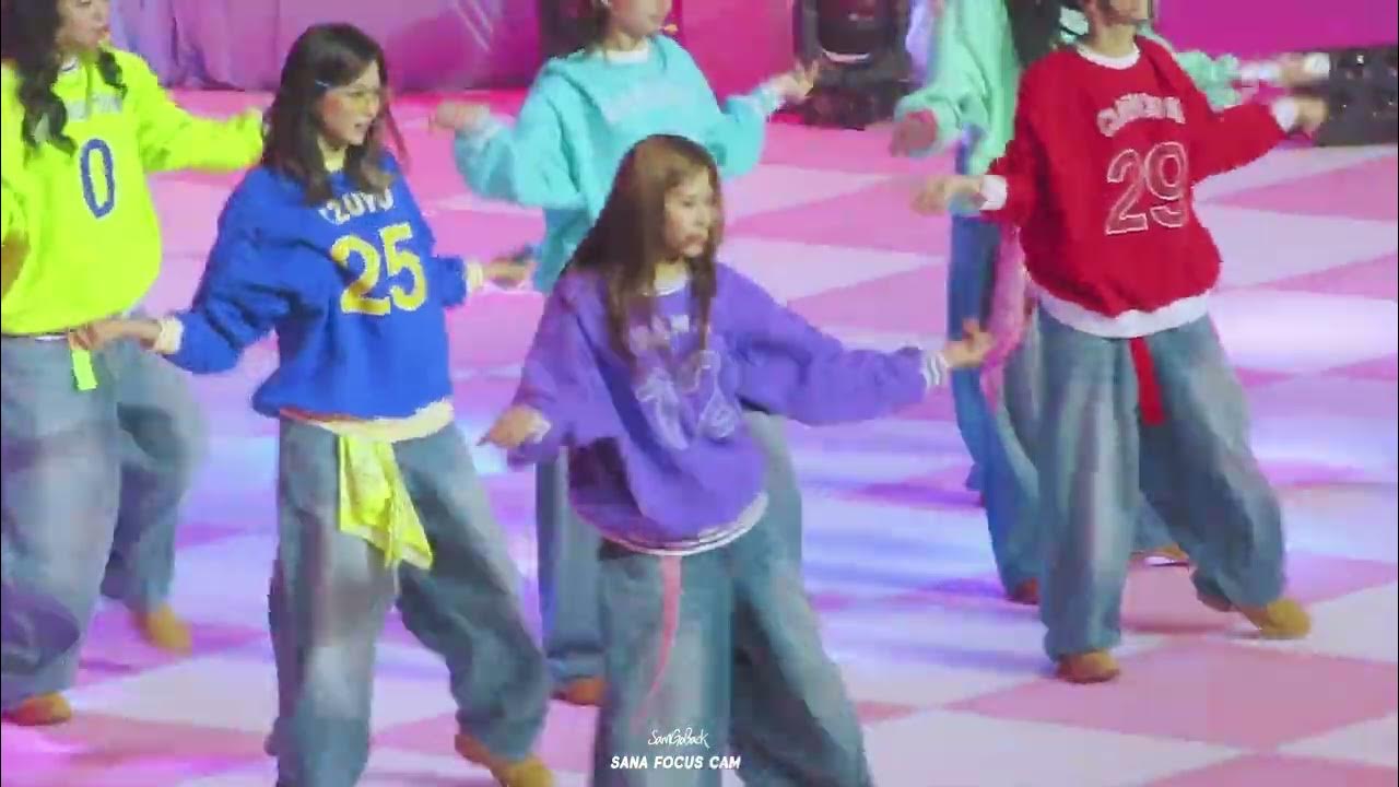 231021 트와이스TWICE 팬미팅 SANA I'm gonna be a star 직캠 - YouTube
