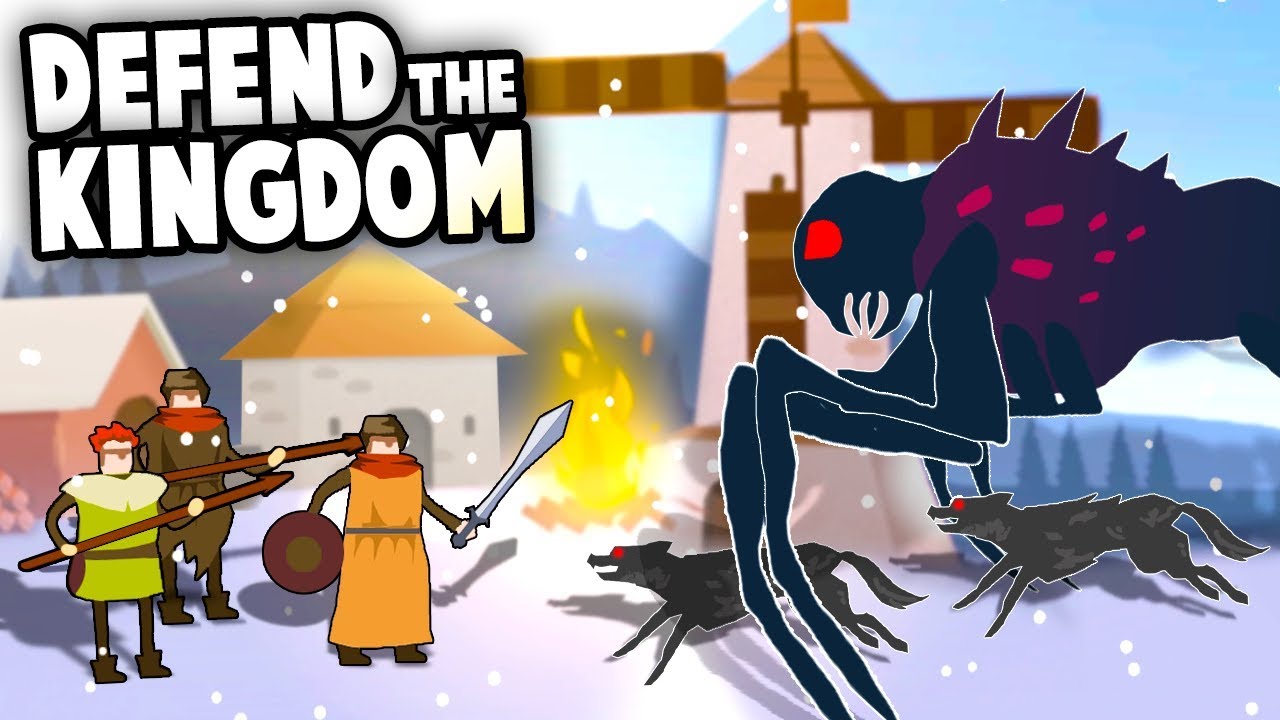 DEFEND the KINGDOM! Build a Fort! FIGHT the Monsters! (The Bonfire ...