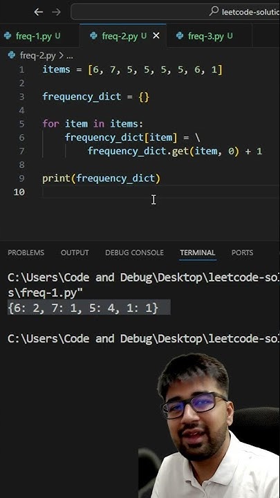 How to store frequencies using different methods! #python #dsa #logicbuilding #coding #leetcode ...