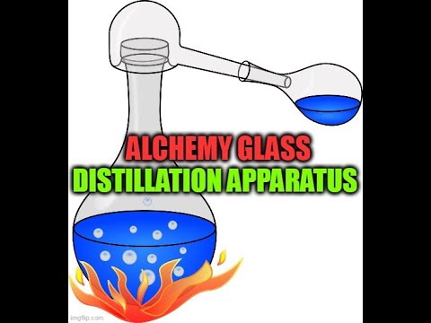 Alchemy Glass Distillation Alembic - YouTube