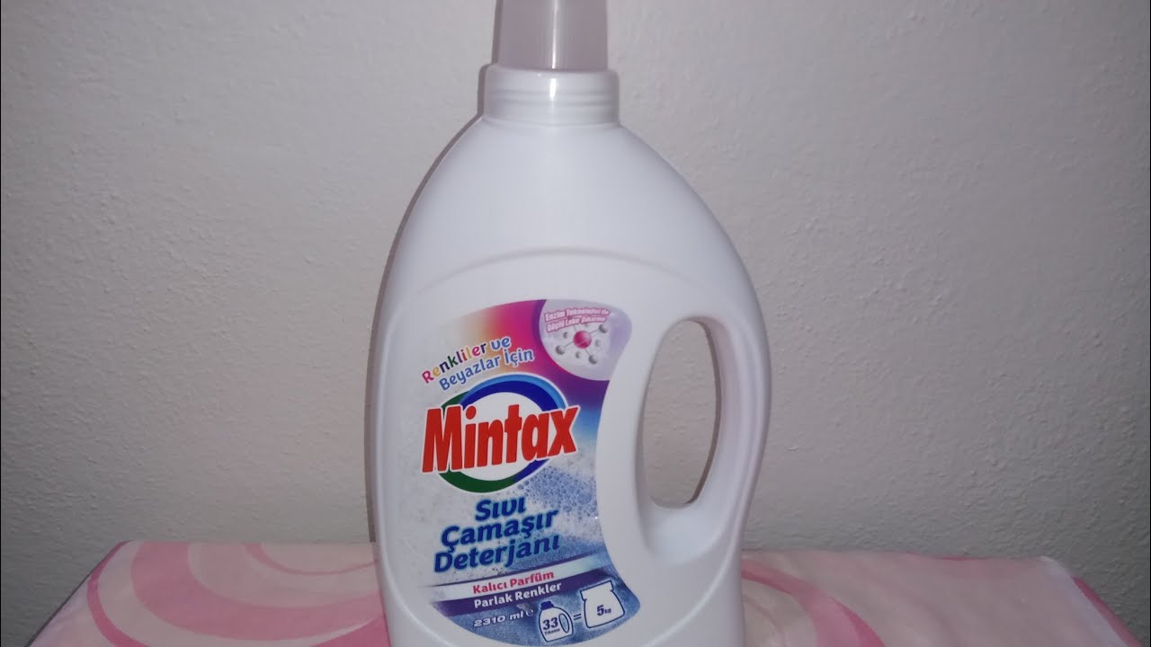 Testing Mintax Color Liquid Detergent Using 3 Different Washes ...