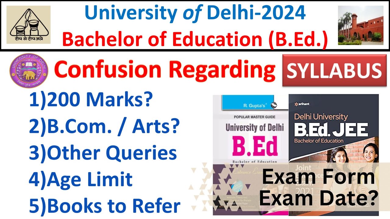Doubts On Eligibility Criteria CUET DU B Ed 2024 DU BEd Form Release doubts-on-eligibility-criteria-cuet-du-b-ed-2024-du-bed-form-release