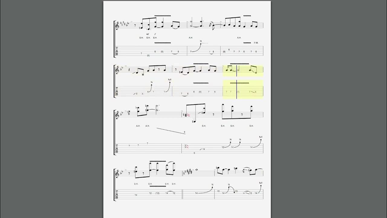 Joe Satriani - Surfing With The Alien - Guitar Pro - YouTube