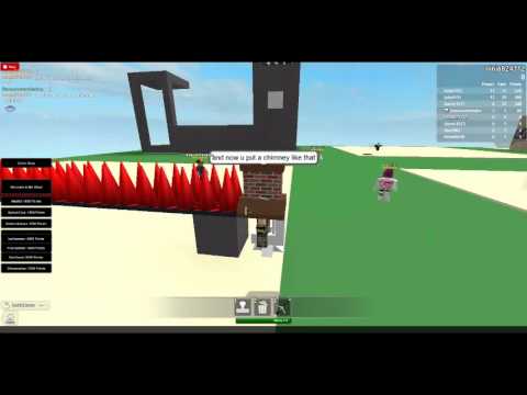 Roblox: how to make a spikey chimney - YouTube