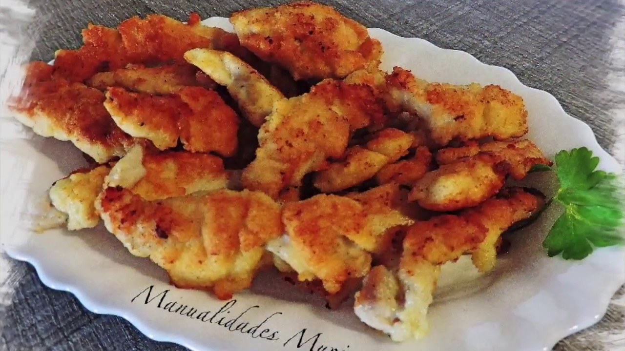 Receta Pollo Rebozado con Maíz - YouTube