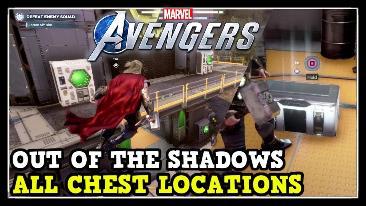 Marvel Avengers Game: Out of The Shadows All Chest Locations ...