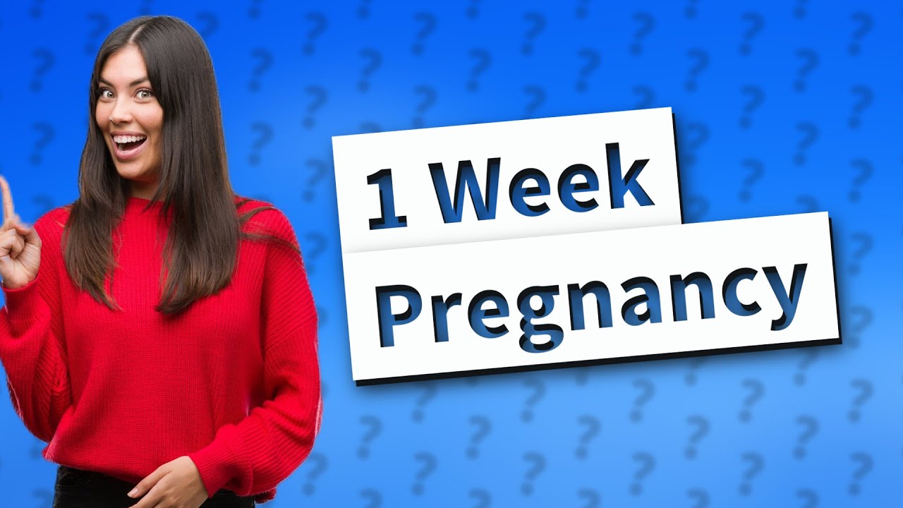 How does 1 week pregnancy look like? - YouTube