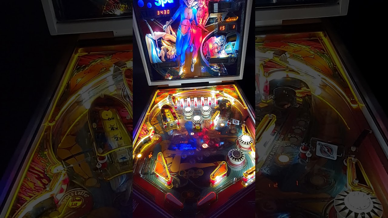 Bally Future Spa pinball machine in action - YouTube