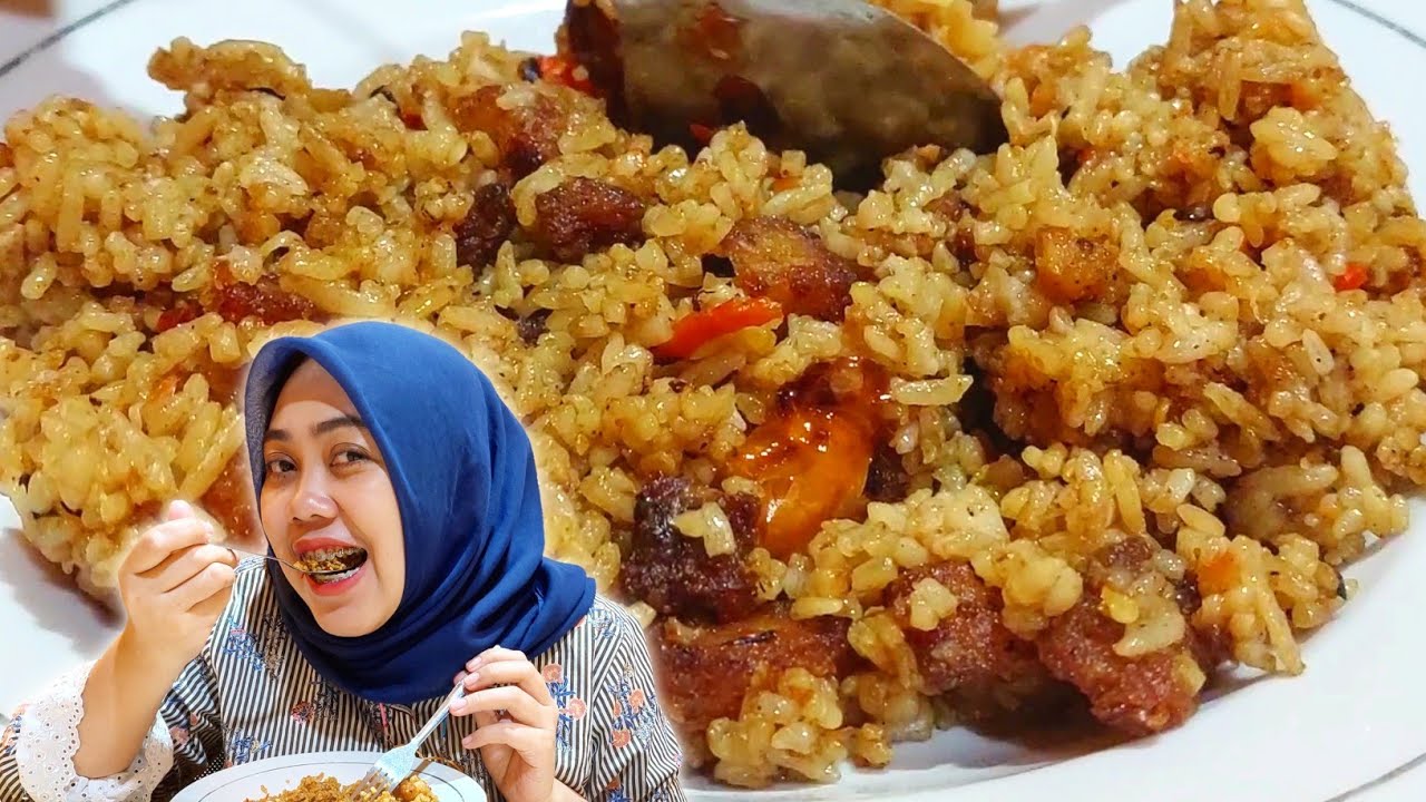 RESEP NASI GORENG NUGGET PEDAS BIKIN NAMBAH NAFSU MAKAN - YouTube