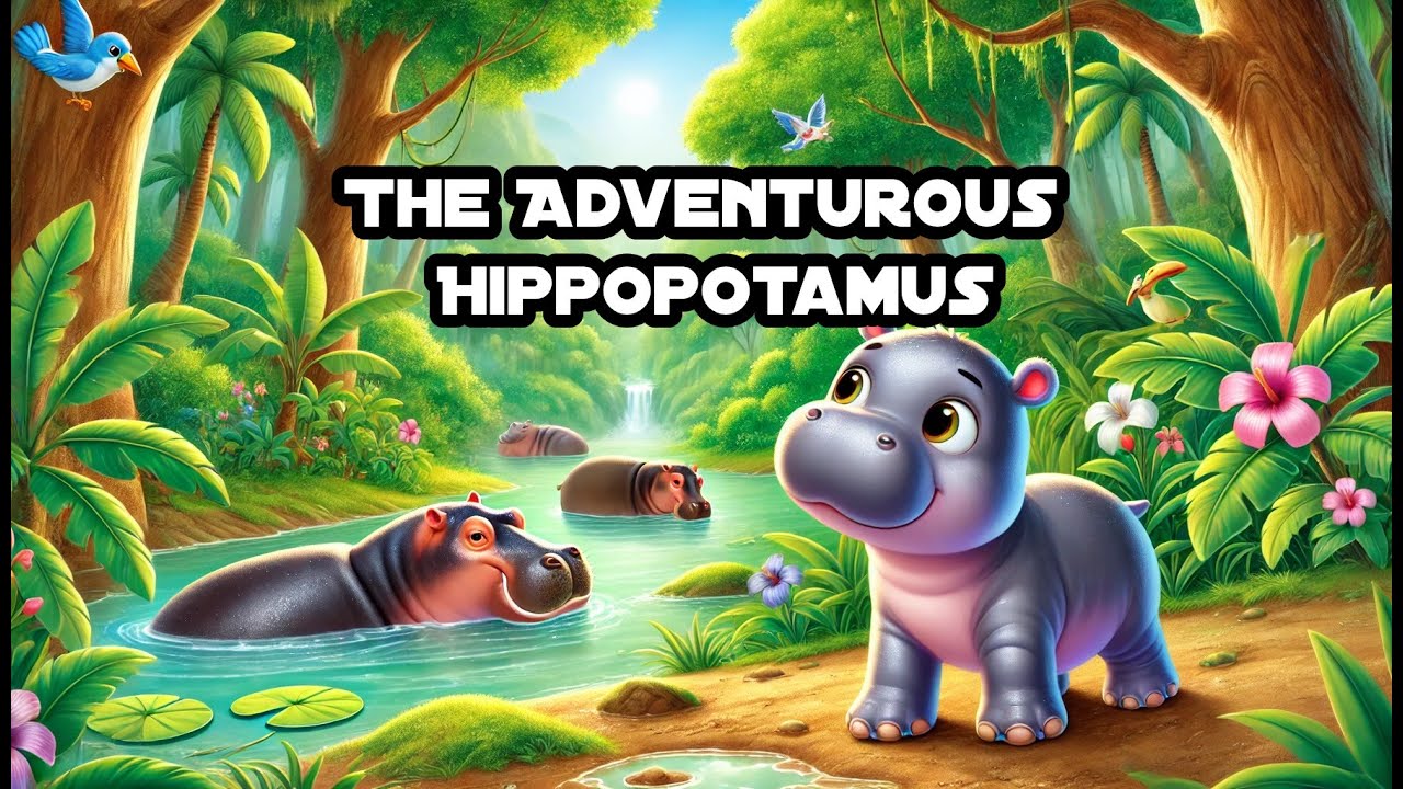 🌍🐾 Moo Deng: The Adventurous Hippopotamus 🦛 - YouTube