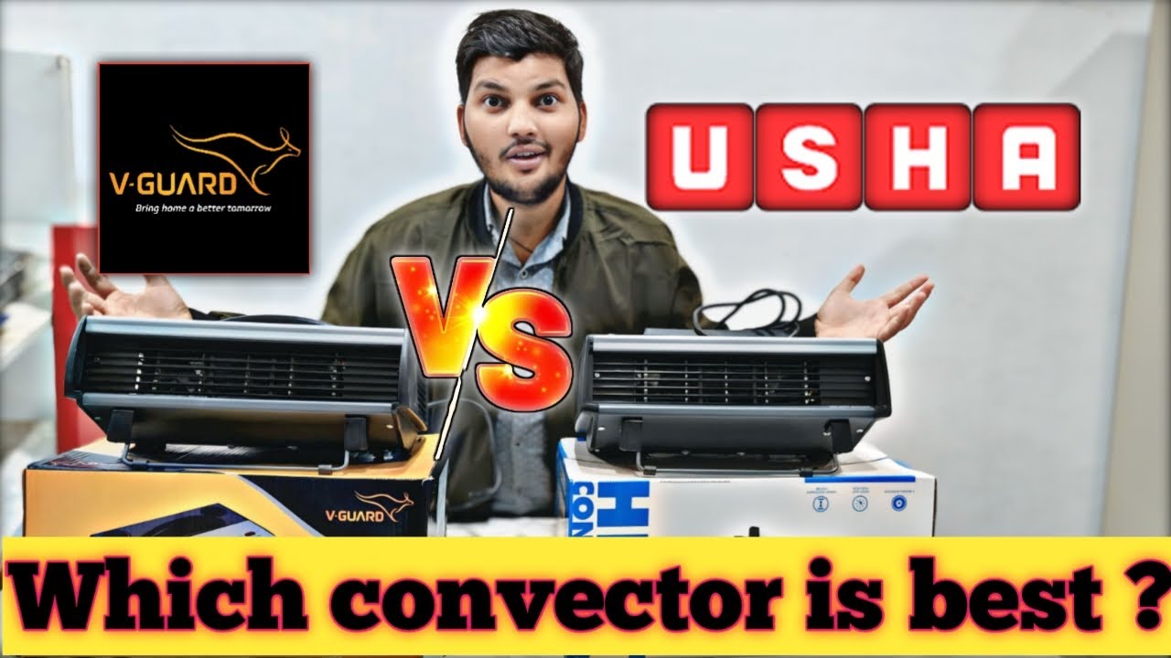 V-Guard vs USHA: The Ultimate Room Heater Showdown - YouTube