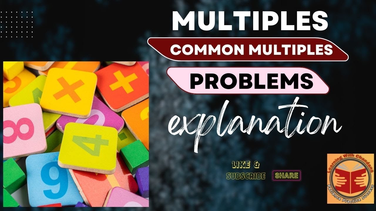 Multiples | how to find multiples of 32 | first five multiples | common ...