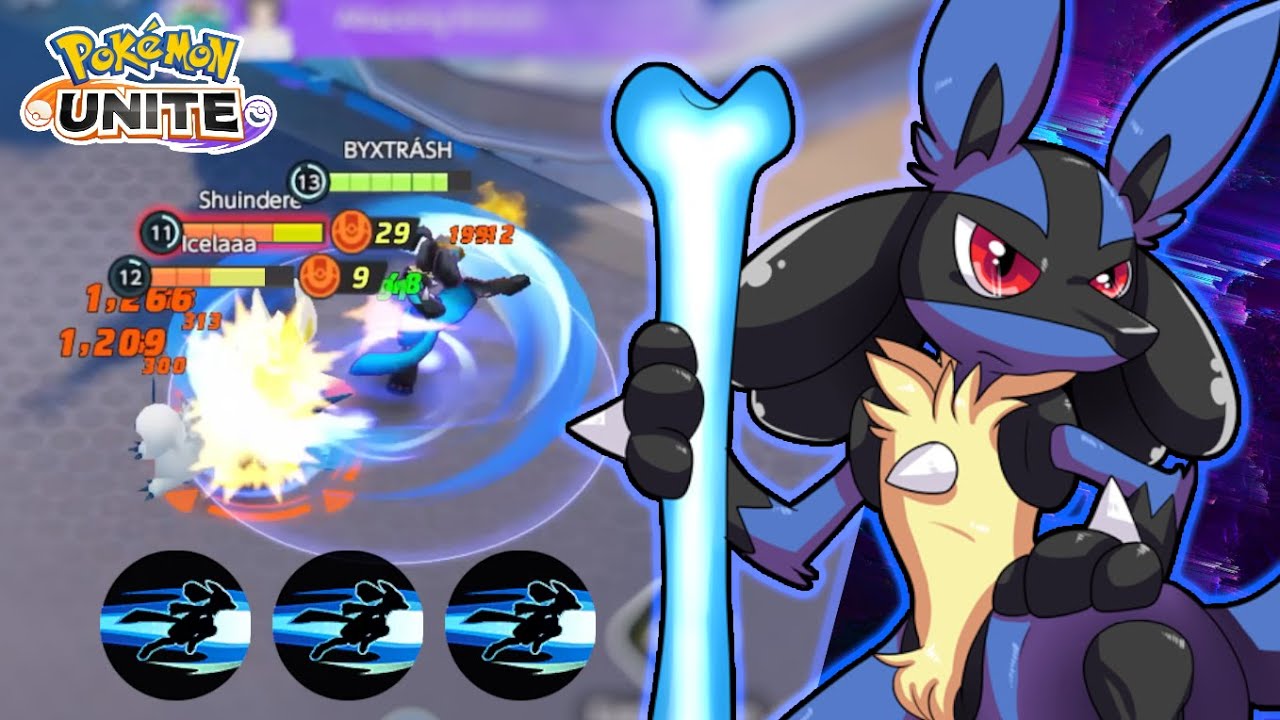 BEST BUILD FOR LUCARIO !!! PUSH SOLO RANK MASTER LUCARIO GAMEPLAY ...