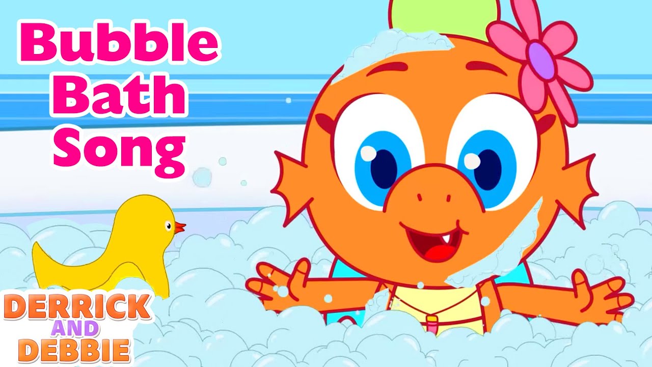 Bubble Bath Song 🛁🧼+ More Fun Nursery Rhymes & Kids Songs by Derrick ...