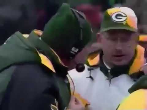 Robert Brooks with a Christmas Eve Lambeau Leap