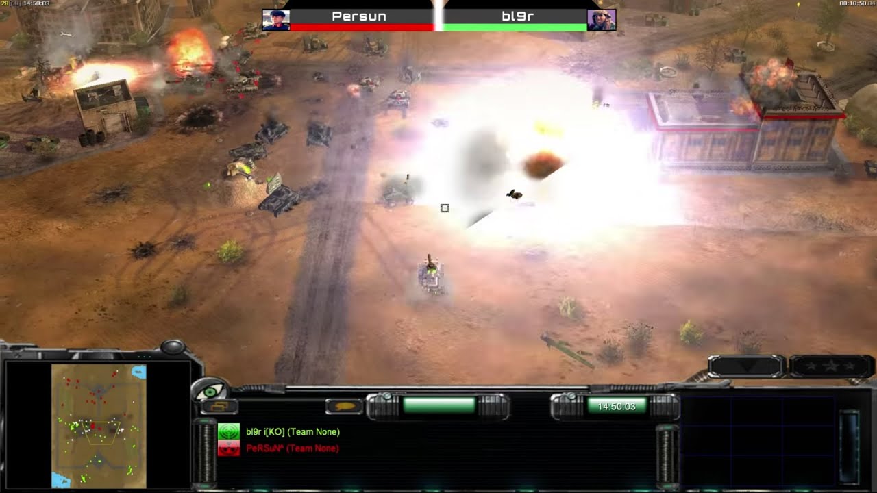 [ZH Contra Mod] Persun(Nuke) vs Bl9r(Stealth) - YouTube