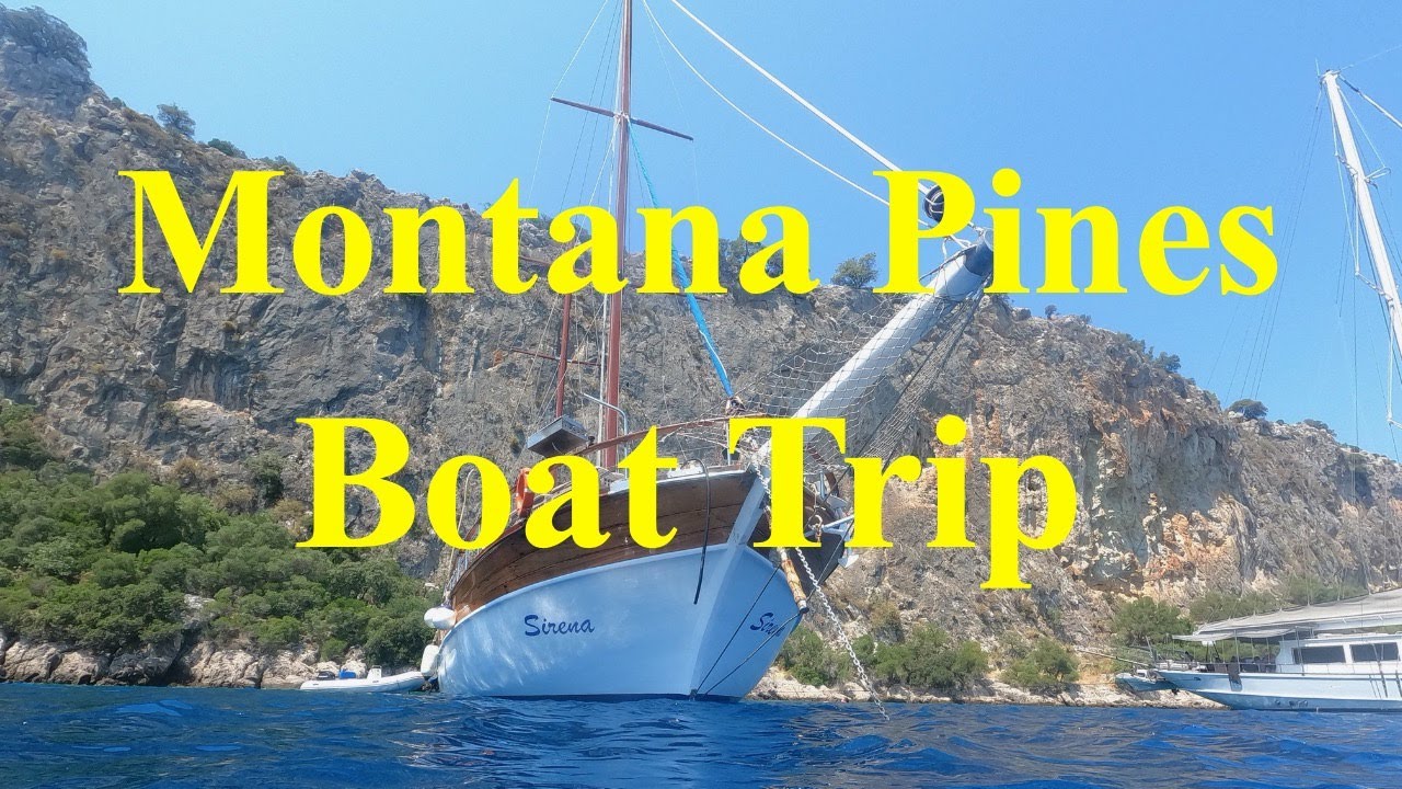 Montana Pines Boat Trip - YouTube