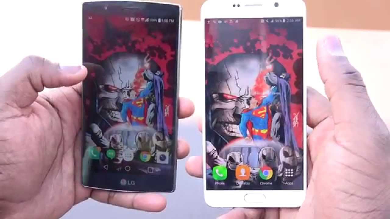 Battle vid: LG G4 vs Galaxy Note 5 - YouTube