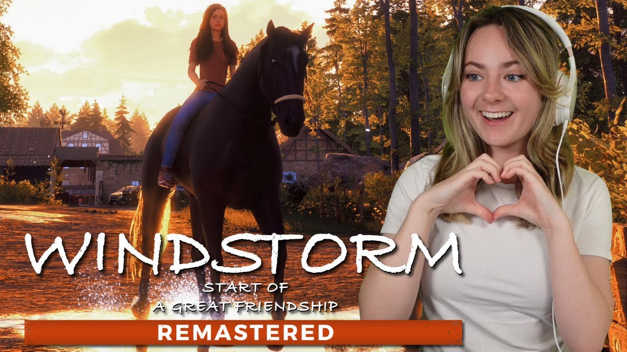 NEW STUNNING HORSE GAME! Windstorm Remastered | Pinehaven - YouTube