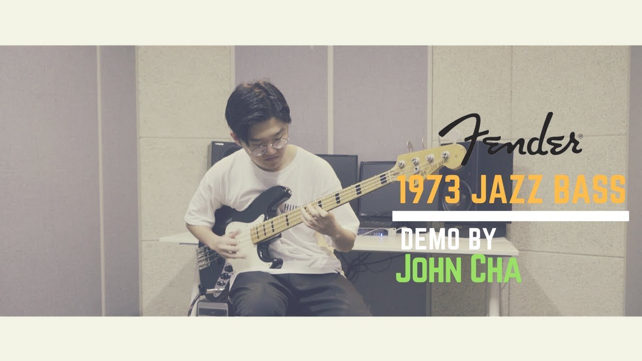 Fender 1973 Jazz Bass Played by Soonjong Cha - YouTube