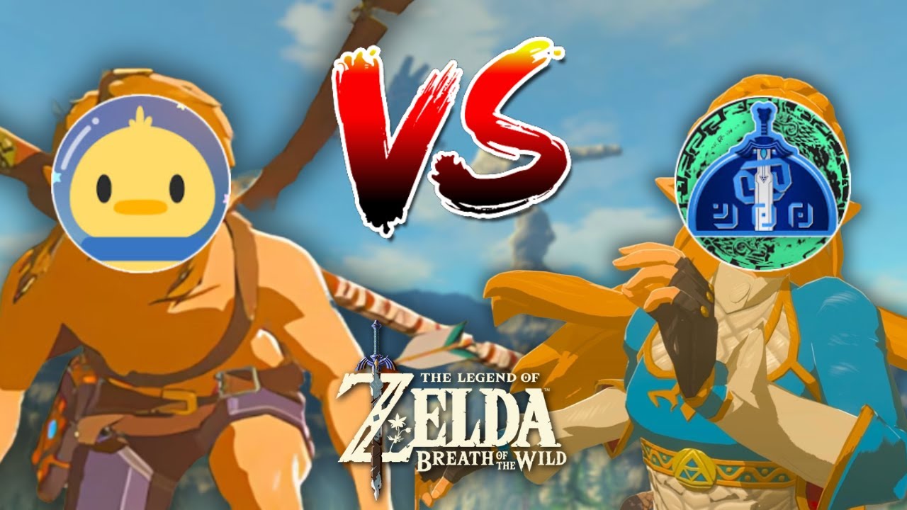 Breath of the Wild RACE!!! Racing @100PercentZelda for fastest Zelda ...