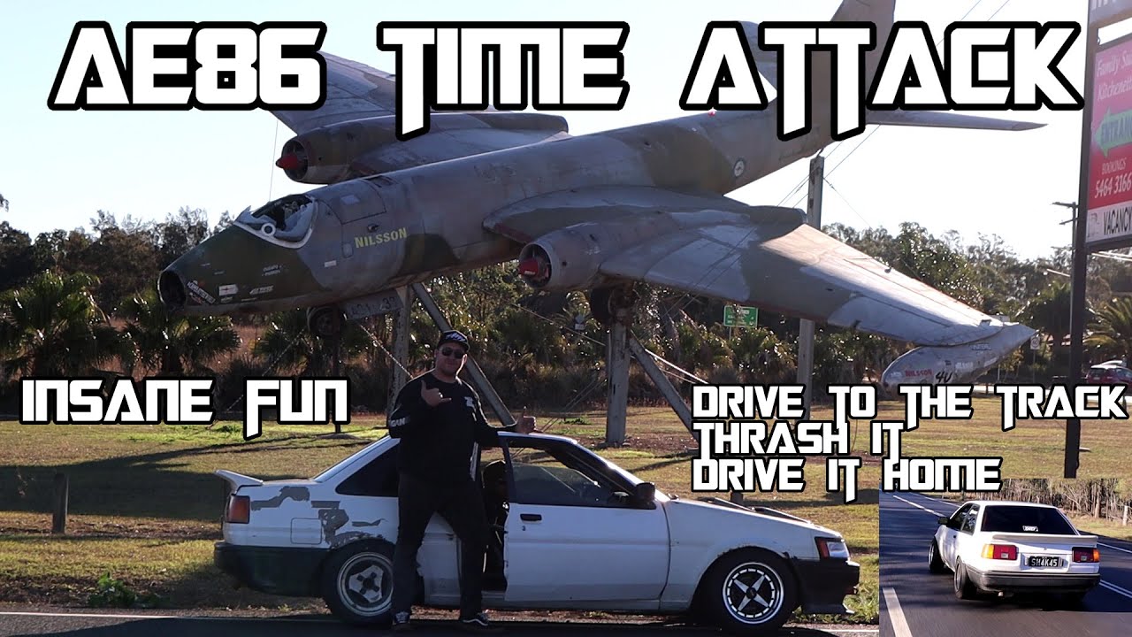 AE86 time attack - YouTube