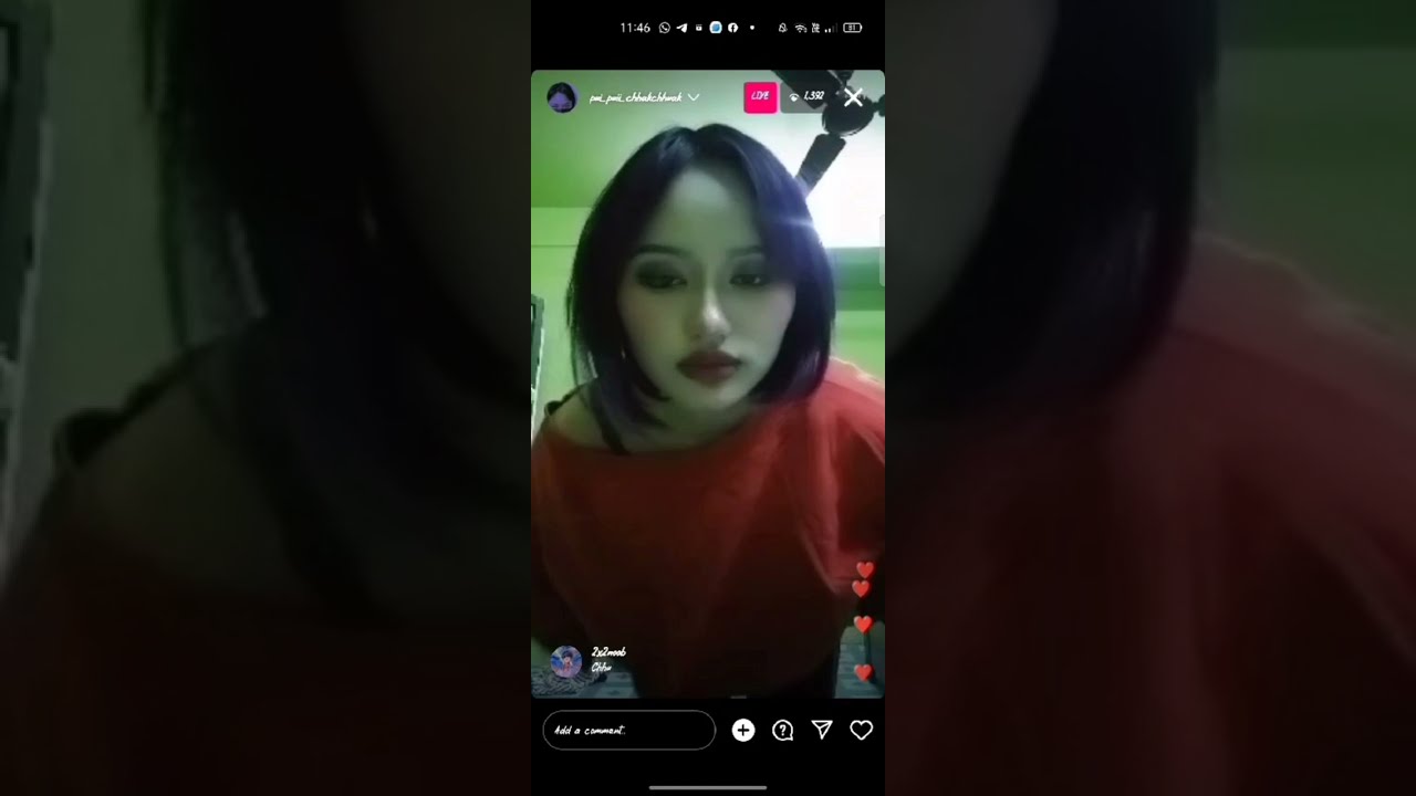 IG live ah Hnute tilang leh thuai thuai mai 😔| React rawh titu an tam em vangin ka lo siam nawn ...