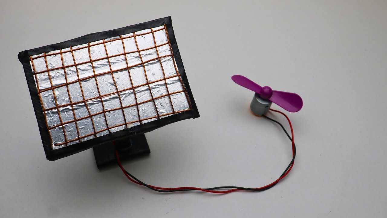 How To Make Copper Wire Solar Panel at Home - Very Easy Copper Wire ...