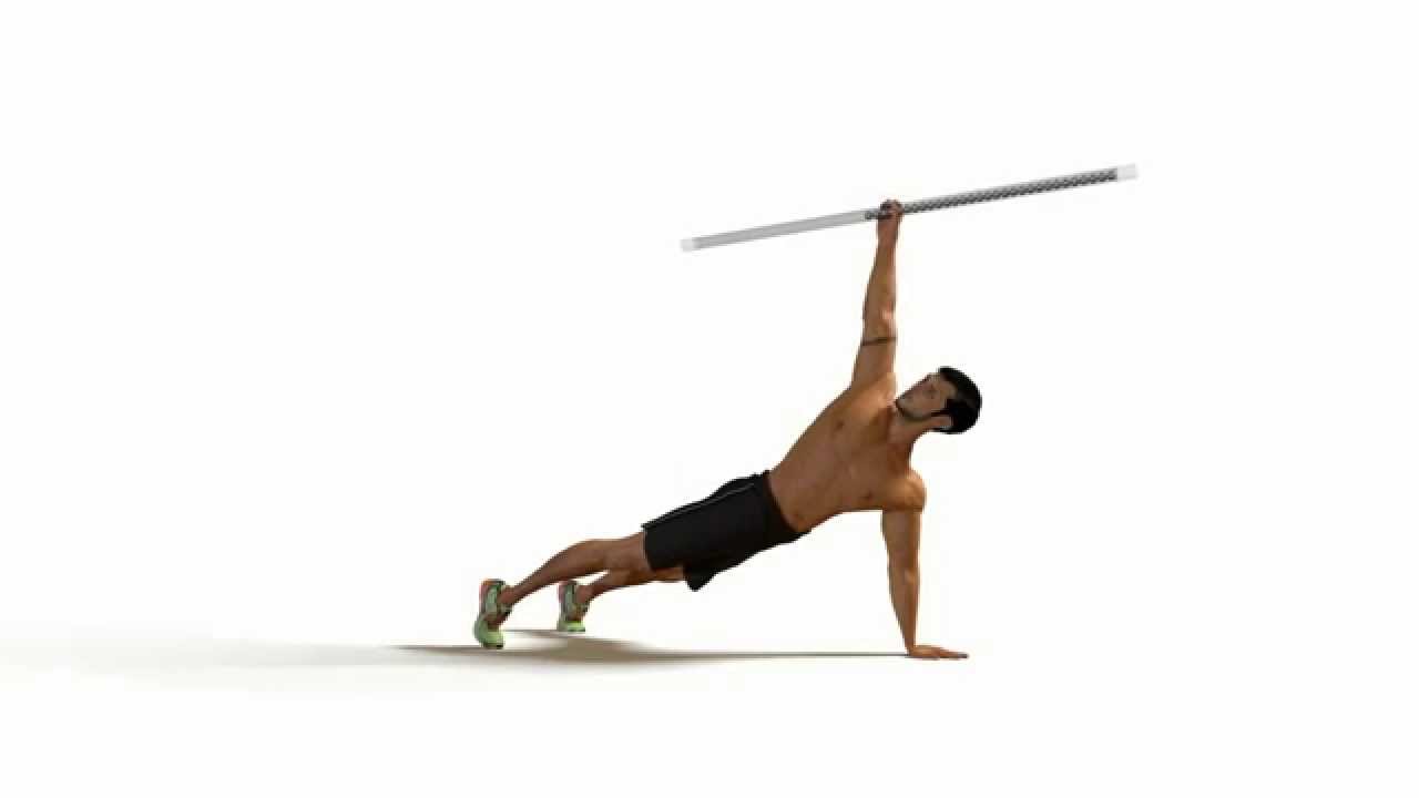 ActivMotion Bar High Plank Reach - YouTube