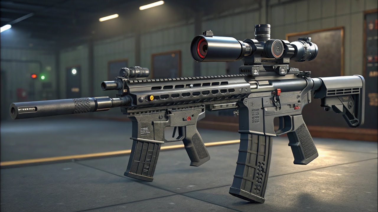Load out and Tips for Dominating M4 Gun Review - YouTube