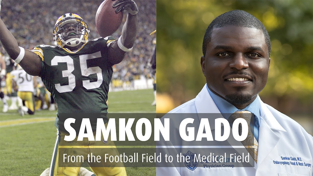 Former Packers RB Samkon Gado: From the Football Field to the Medical ...
