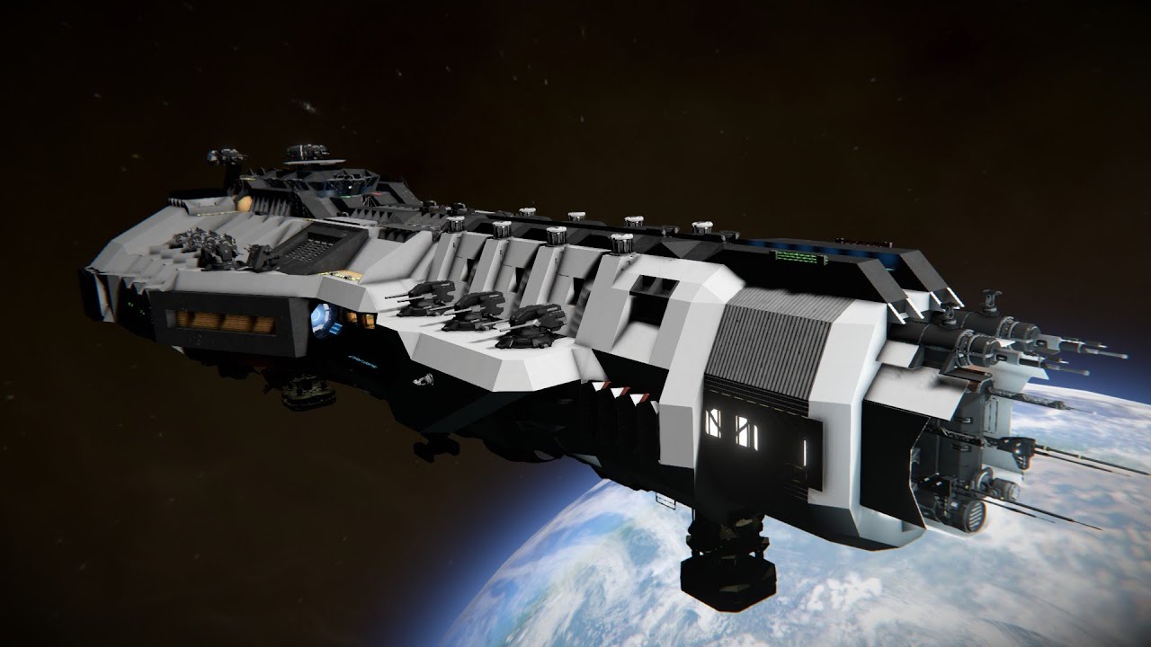 Eison - Space Engineers Ship Review - YouTube