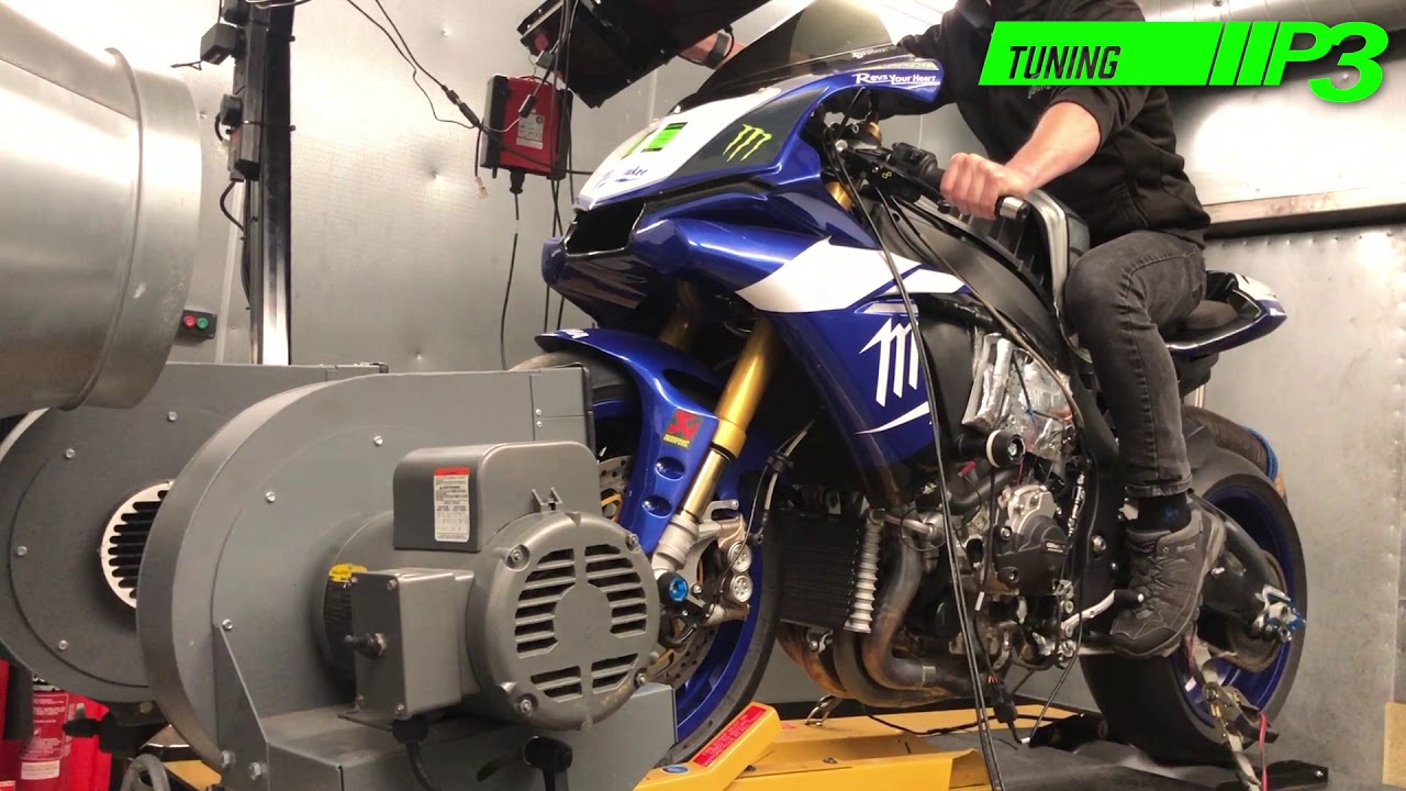 Yamaha YZF R1M Full Custom ECU Mapping using Flash Tune software with ...