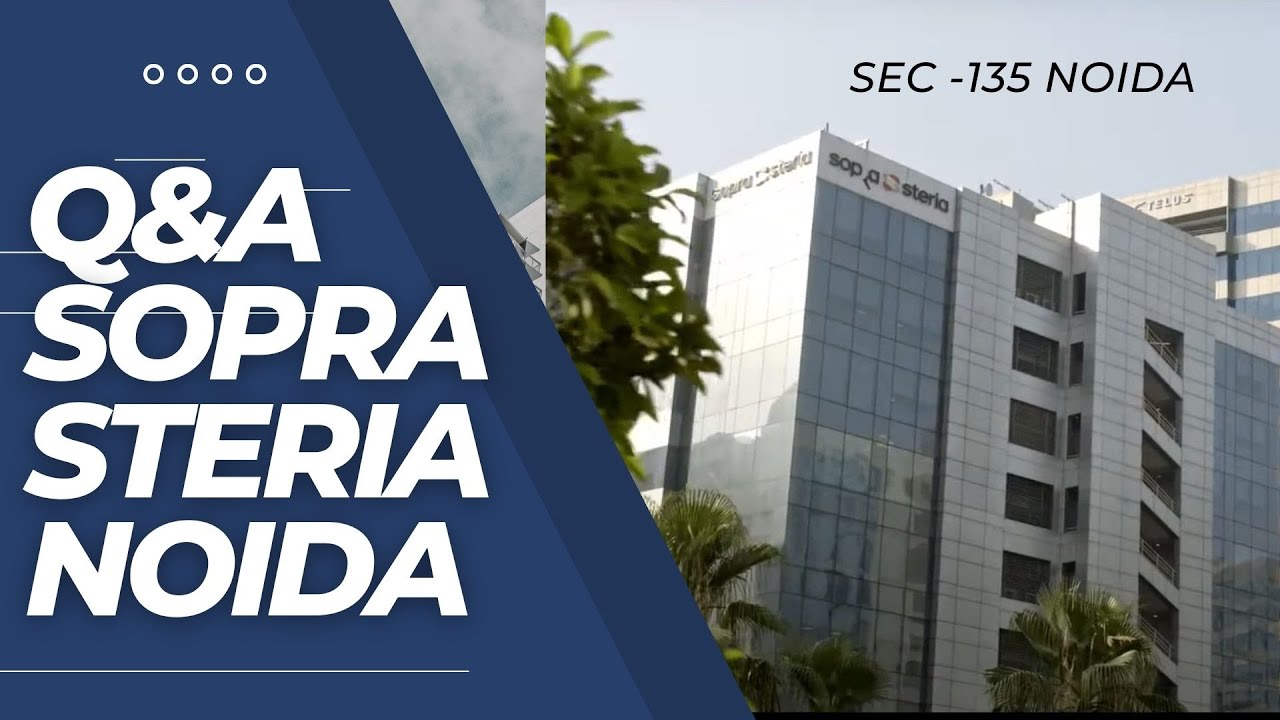 Sopra Steria Q&A | Subscribe Me #soprasteria #job #java #fresh #noida #Candor #TechSpace - YouTube