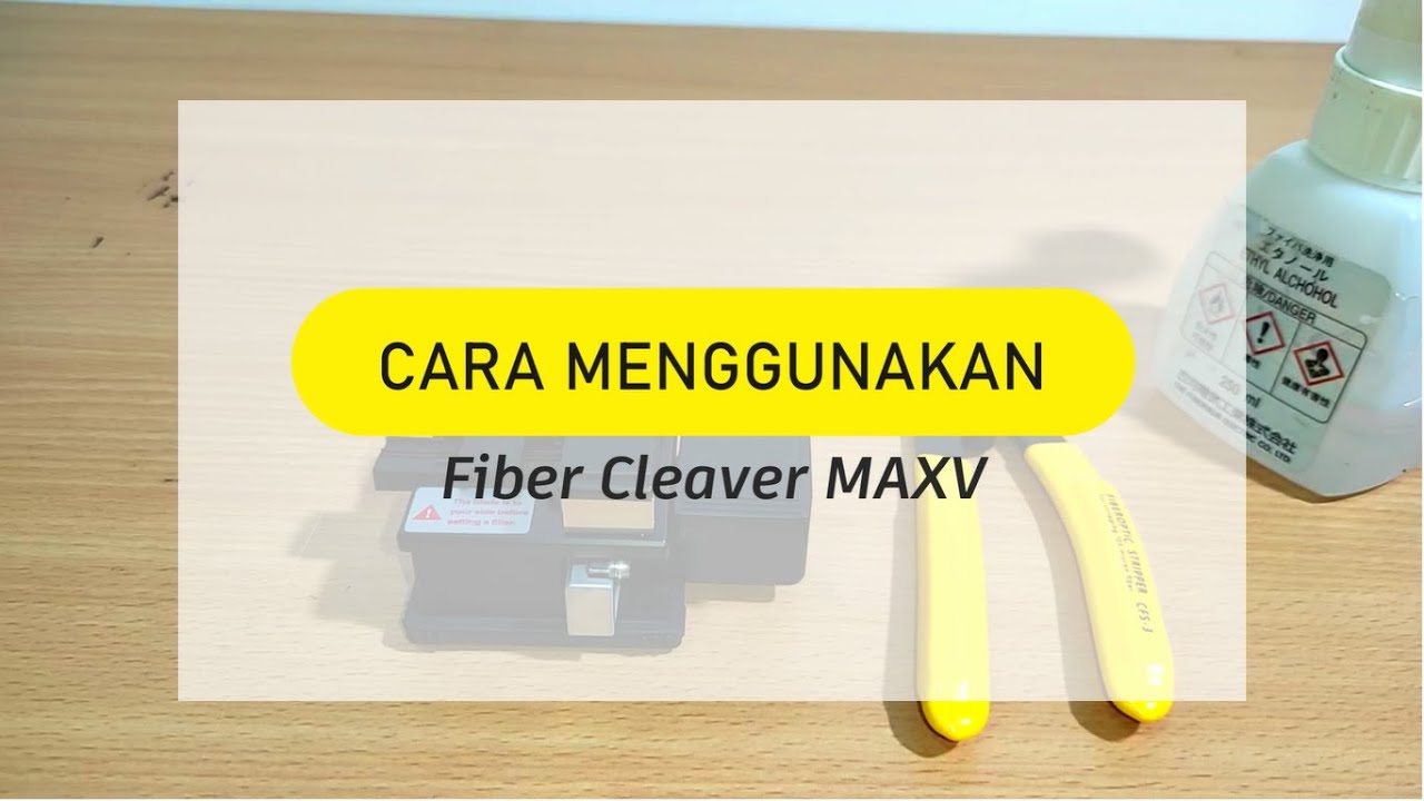 Cara menggunakan cleaver MAXV - YouTube