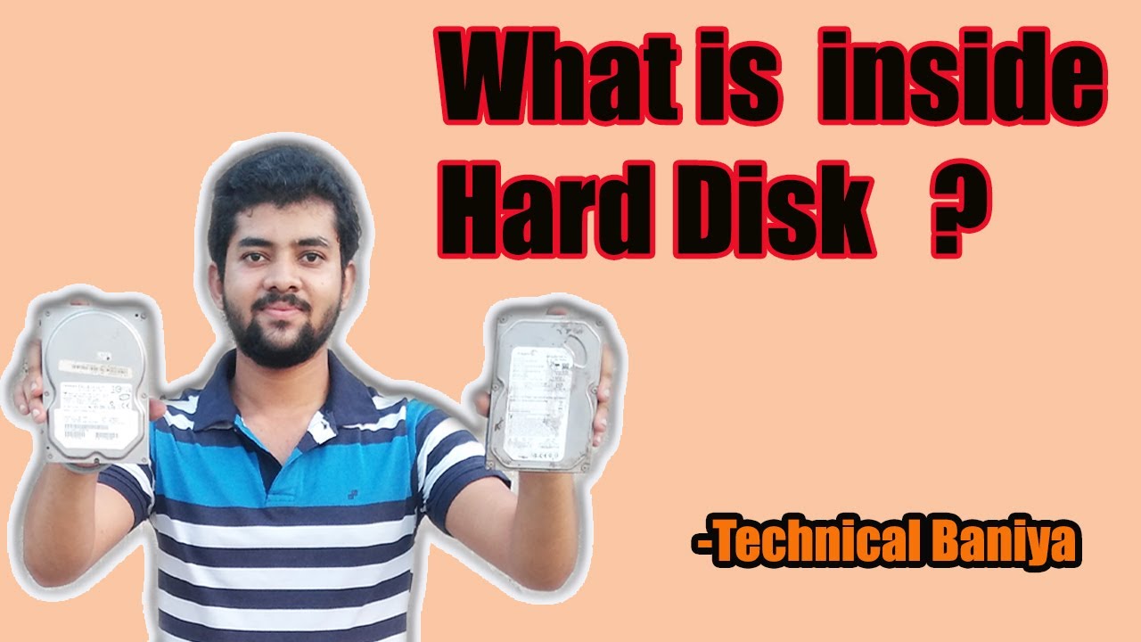 How Does Hard Drive Work? | What is inside Hard Disk ?| Technical ...