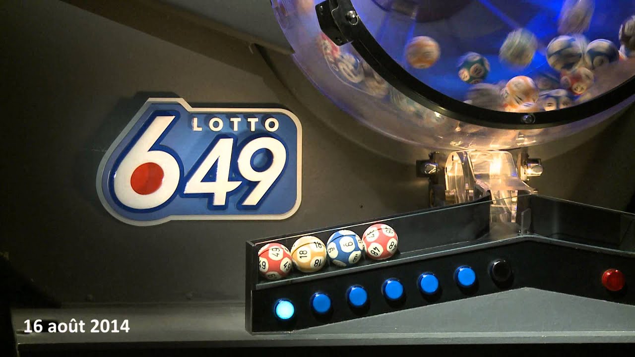 Tirage Lotto 6/49 16 août 2014 - YouTube