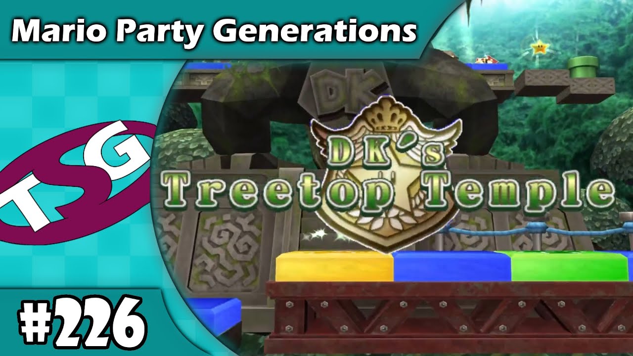 DK's Treetop Temple - Mario Party Generations (#226) - YouTube