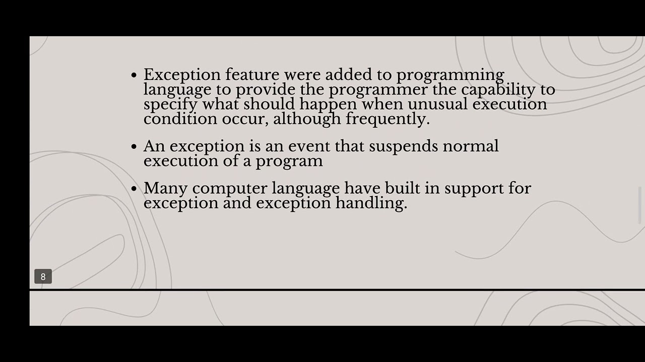 Modern Programing Language Features - YouTube