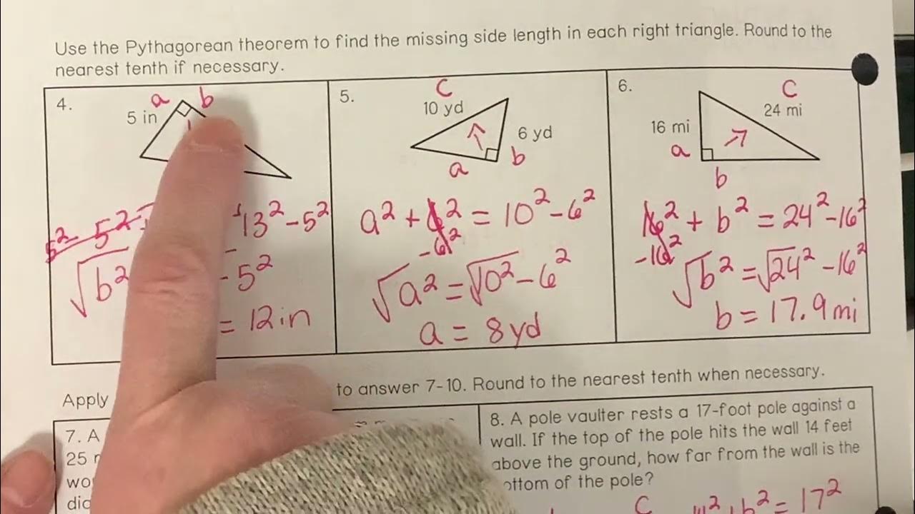 The Pythagorean Theorem - YouTube