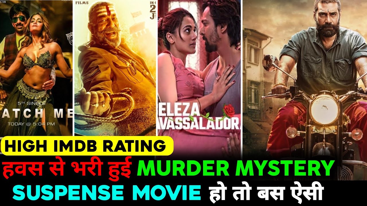 Top 10 South Indian Crime Thriller Movies In Hindi on YouTube | Mystery ...