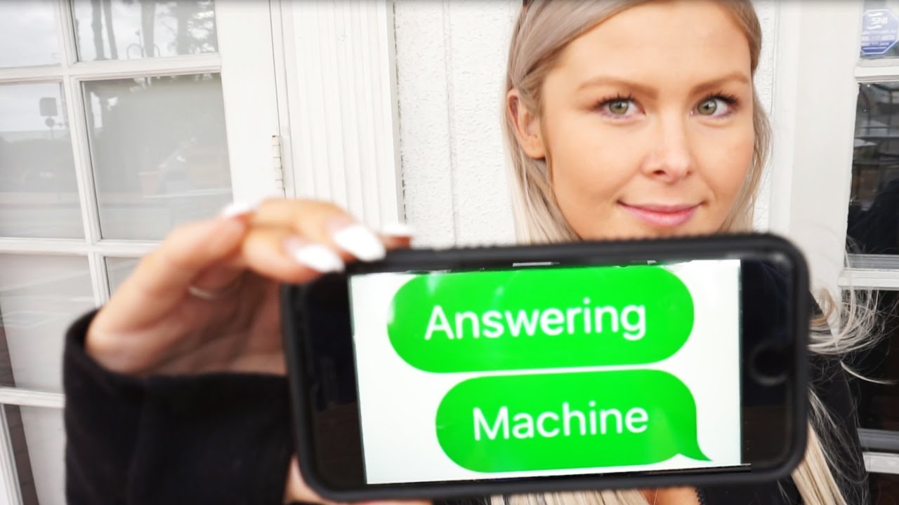 Answering Machine Stavros cover Replacements Texting Machine - YouTube