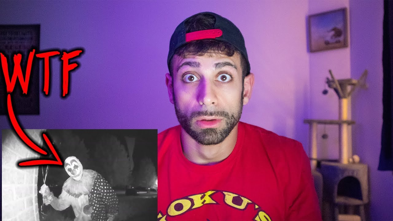 REACTING TO THE SCARIEST DOORBELL CAMERA FOOTAGE | CREEPY RING DOORBELL ...